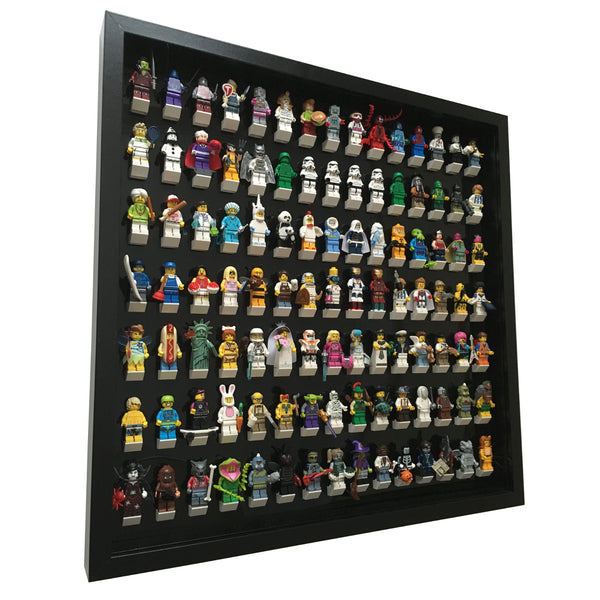Black Edition Black Display Frame for 105 Minifigures – Display Frames ...