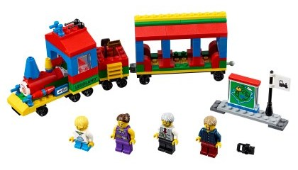 Lego 40166 Legoland Train Exclusive – Display Frames for Lego Minifigures