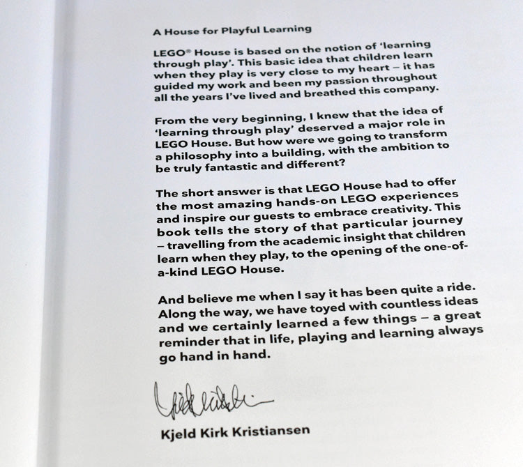 Building a Dream, The Story of LEGO House Exclusive – Display Frames ...