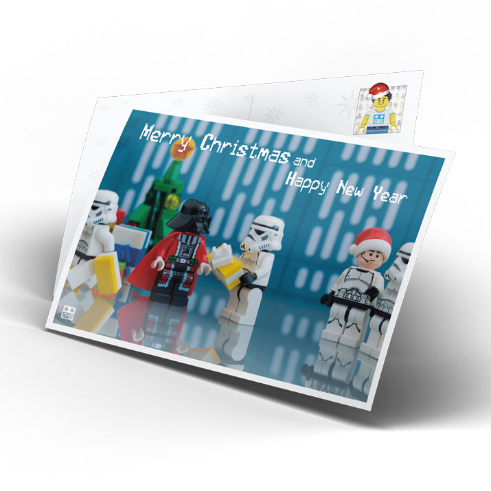 Free Christmas Postcard – Display Frames for Lego Minifigures