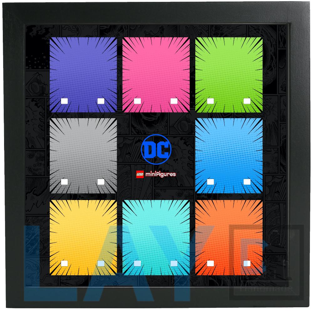 Display Frame for DC Comics Super Heroes Minifigures – Display Frames ...