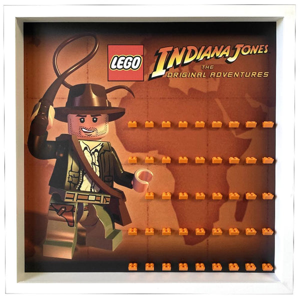 Indiana Jones The Original Adventures Large Display Frame for Lego ...