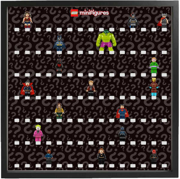 Black Series Large Display Frame for Minifigures Series – Display ...