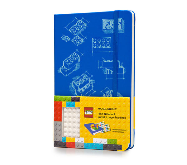 LEGO Moleskine - Limited Edition Notebook - Large - Plain - Blue ...