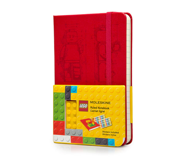 LEGO Moleskine - Limited Edition Notebook - Pocket - Ruled - Scarlet R ...