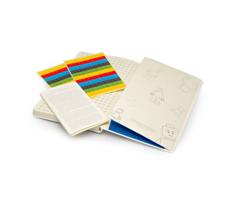 LEGO Moleskine - Limited Edition Notebook - Larget - Ruled - White ...