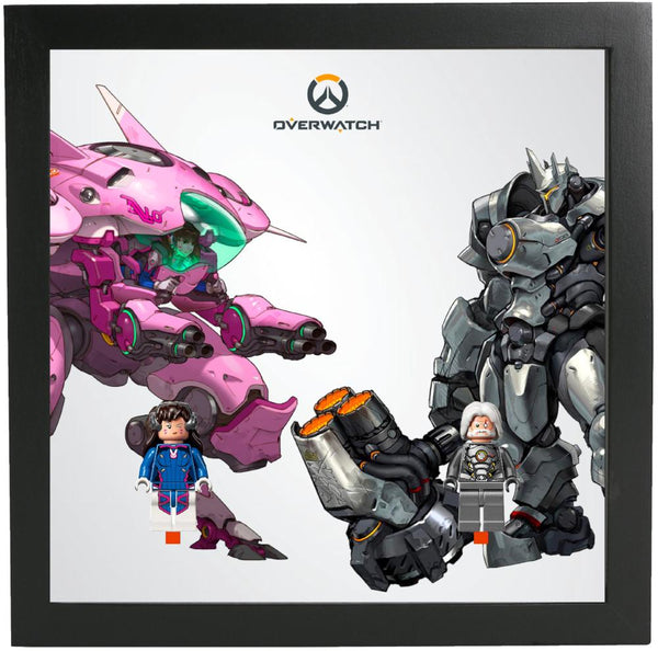 Frames for Overwatch Minifigures Sets – Display Frames for Lego Minifigures