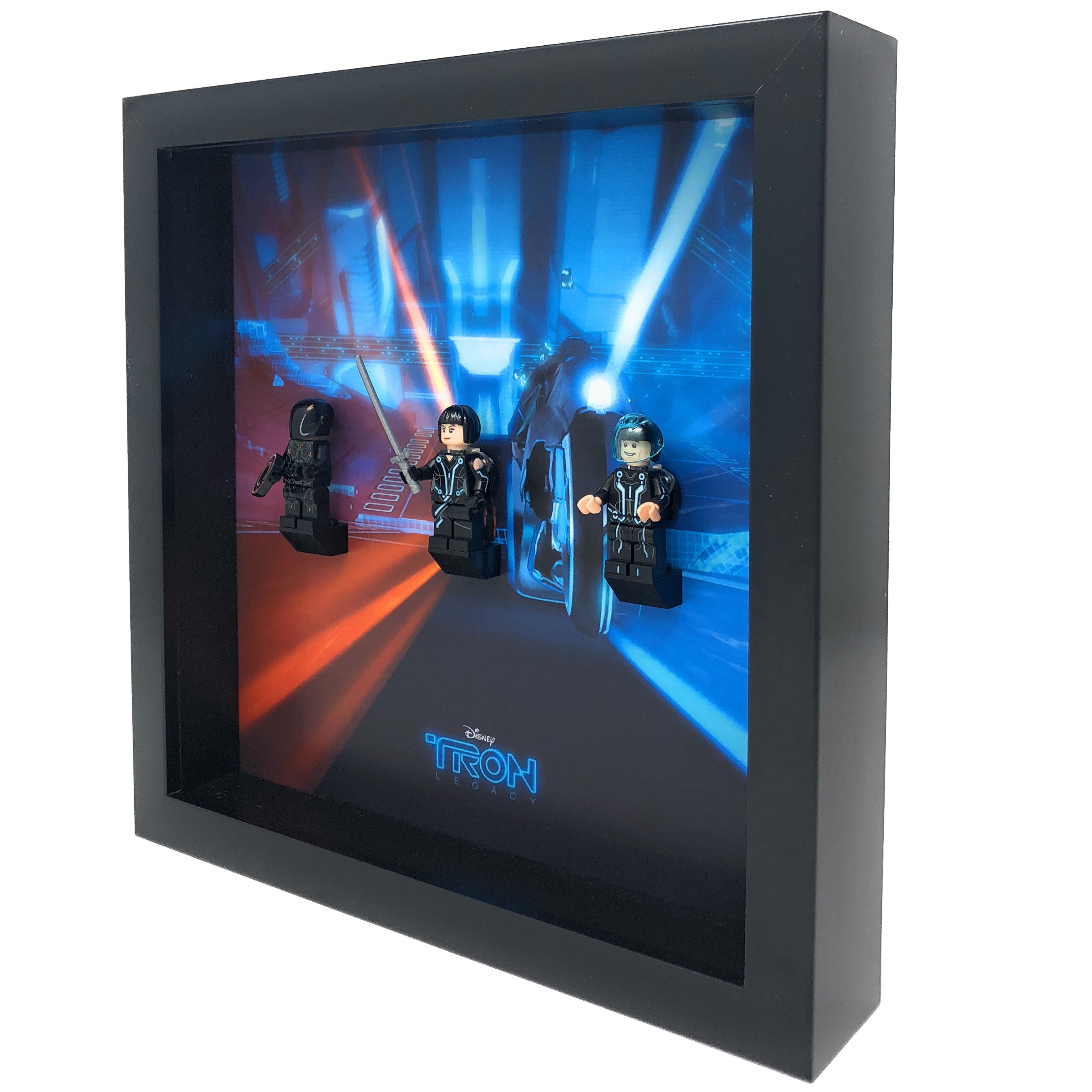 Display Frame for Tron Legacy Minifigures – Display Frames for Lego ...