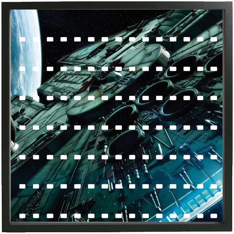 Star Wars Millennium Falcon Large Display Frame for Minifigures ...