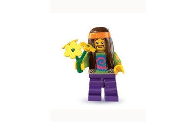Hippie – Series 7 Lego Minifigure – Display Frames for Lego Minifigures
