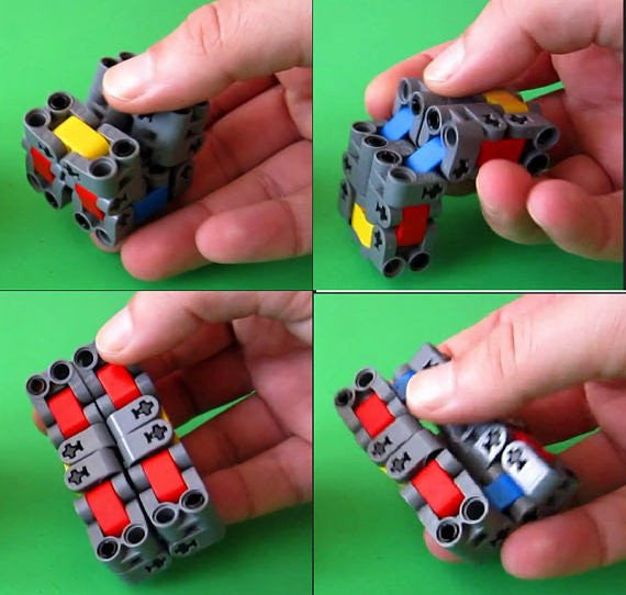 Fidget Cube built with bricks - Limited Edition – Display Frames for ...