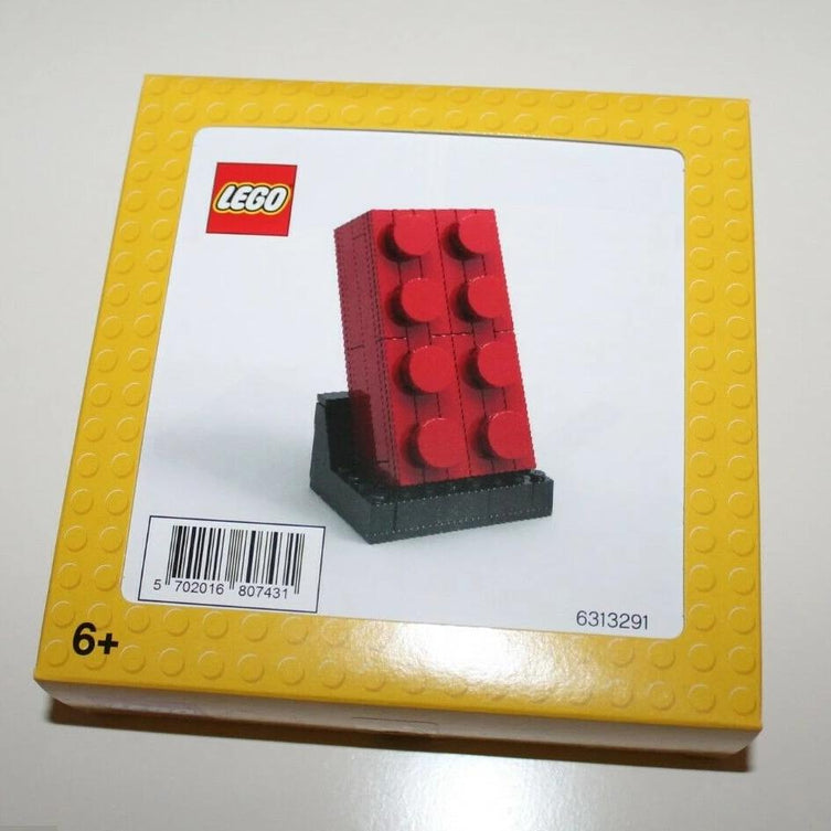 Lego 5006085 Buildable 2x4 Red Brick – Display Frames for Lego Minifigures